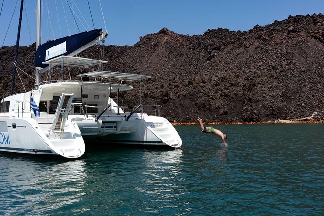 Luxury Caldera Cruise with a rich BBQ meal and drinks! - Practical Details for Travelers