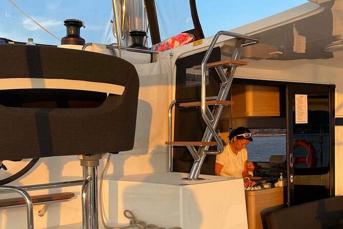 LUXURY Catamaran Sunset and Wine cruise - The Sum Up