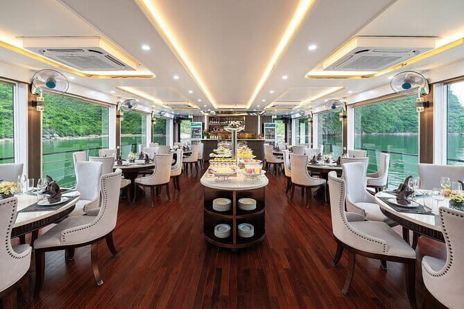 Luxury Halong Bay Day Cruise: Buffet Lunch & Limousine Transfer - Exploring Halong Bay in Style and Comfort
