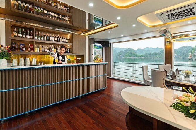 Luxury Hercules Premium Halong Bay Day Cruise with Buffet Lunch - Key Points