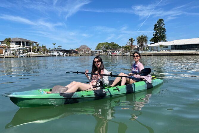 Luxury Kayak Tour To An Island Off Clearwater Beach! - (Tandem) - The Itinerary in Detail