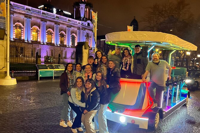 Luxury Party Bike Tour of Belfast City (Individual Seat) - Cancellation Policy