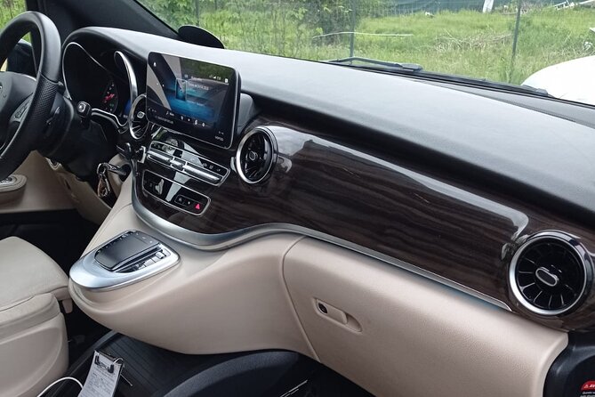 Luxury Private Transfer From Fiumicino Airport to Rome Center - Booking Information