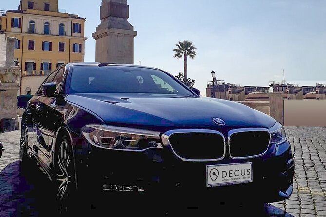 Luxury Private Transfer From Rome Center to Fiumicino Airport - Key Points