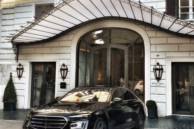 Luxury Private Transfer From Rome Center to Fiumicino Airport - Night Transfer Service