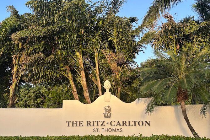 Luxury Transfer from St. Thomas Airport to Ritz Carlton - Key Points