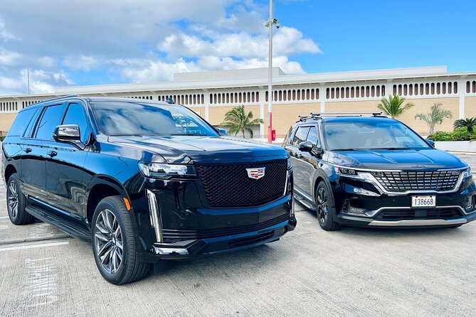 Luxury Transfer - Honolulu Hotel, Airport, Port (1-5 passengers) - Key Points