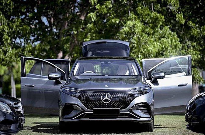 Luxury VIP Barbados Airport Transfer - West Coast | Mercedes EQS - The Experience in Detail