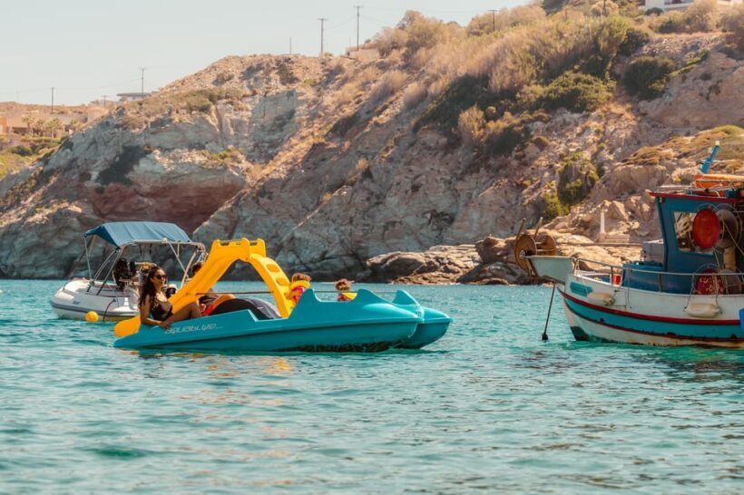 Lygaria Beach: Pedal Boat (Pedalo) - Key Points