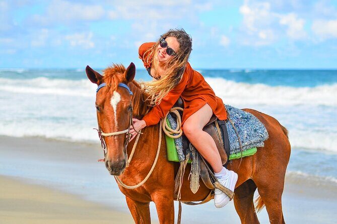Macao Beach Tour on Horseback with Transfers from Punta Cana - Key Points