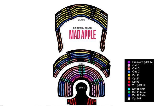 Mad Apple by Cirque du Soleil at New York New York Hotel and Casino - The Venue and Location