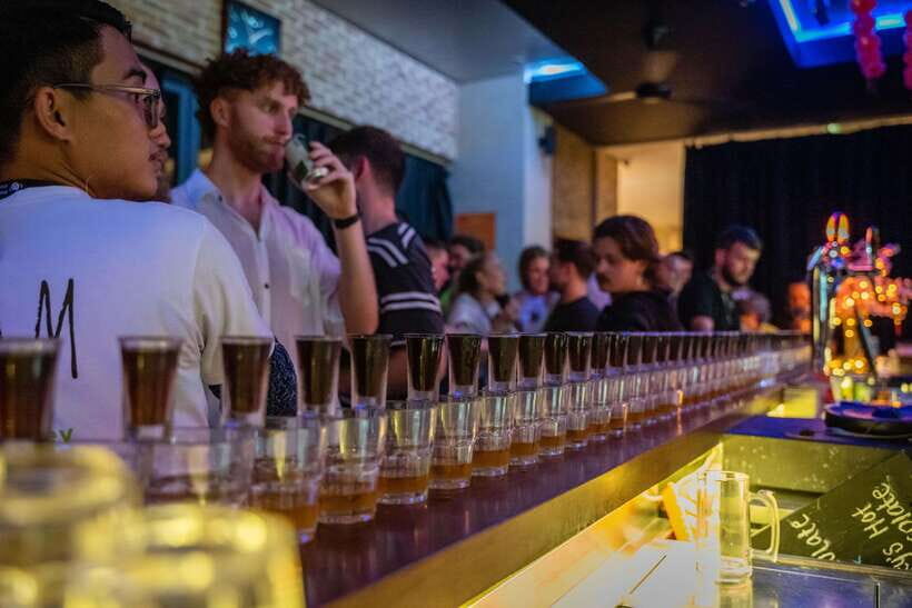 Mad Monkey Hoi An Pub Crawl-Free shot on arrival at each bar - Practical Tips