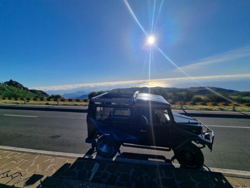Madeira : Santana, Pico Arieiro, walk full day 4x4 Jeep tour - The Off-Road Adventure