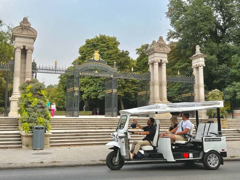 Madrid: Discover the City by Private Electric Tuk Tuk - Starting Point and Pick Up