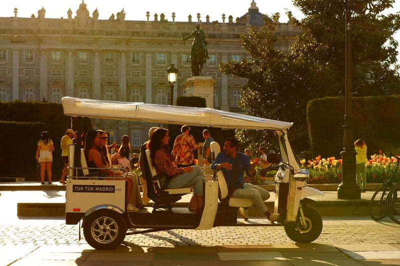 Madrid: Discover the City by Private Electric Tuk Tuk - Calle Mayor and San Miguel Market
