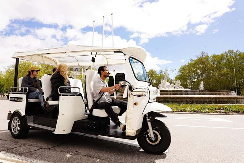 Madrid: Discover the City by Private Electric Tuk Tuk - Plaza de Cibeles and Museo del Prado