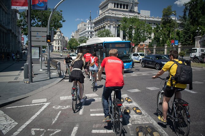 Madrid Highlights Bike Tour with Optional Tapas - FAQ