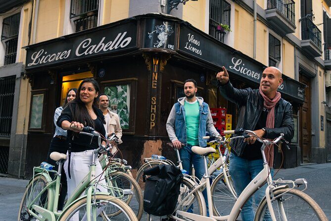 Madrid Night: Vintage Bike Tour Highlights with Optional Tapas - A Vibrant Nighttime Journey Through Madrid
