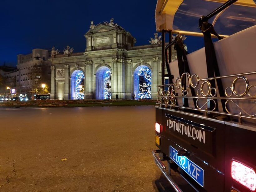 Madrid: Private Christmas Lights Tour by Eco Tuk-Tuk - An In-Depth Look at the Tour
