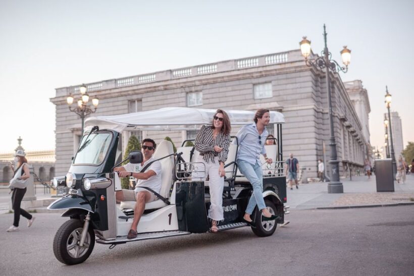 Madrid: Private City Tour by Eco Tuk Tuk - The Itinerary in Detail