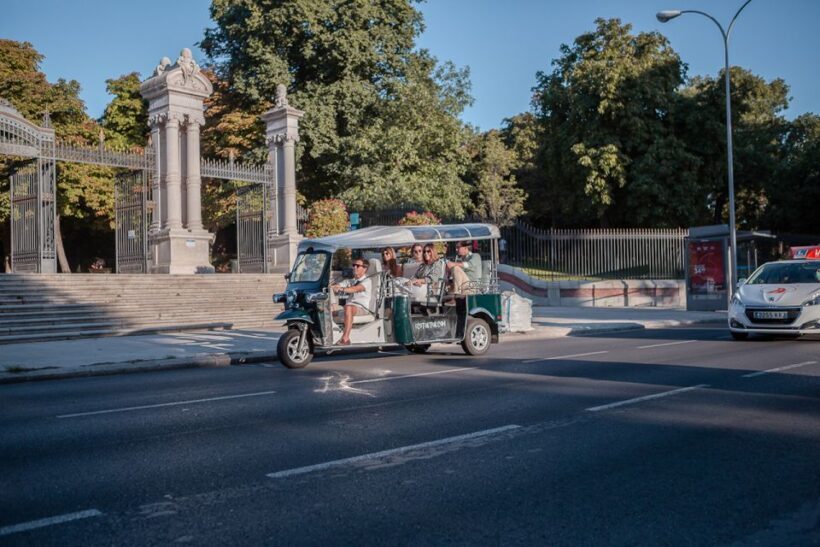 Madrid: Private City Tour by Eco Tuk Tuk - The Experience of the Ride