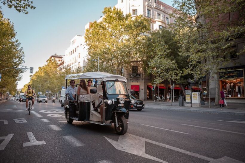 Madrid: Private City Tour by Eco Tuk Tuk - The Sum Up