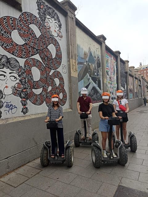 Madrid: Private Grafitis/Street Art Segway Tour 2h - Practical Tips for Participants