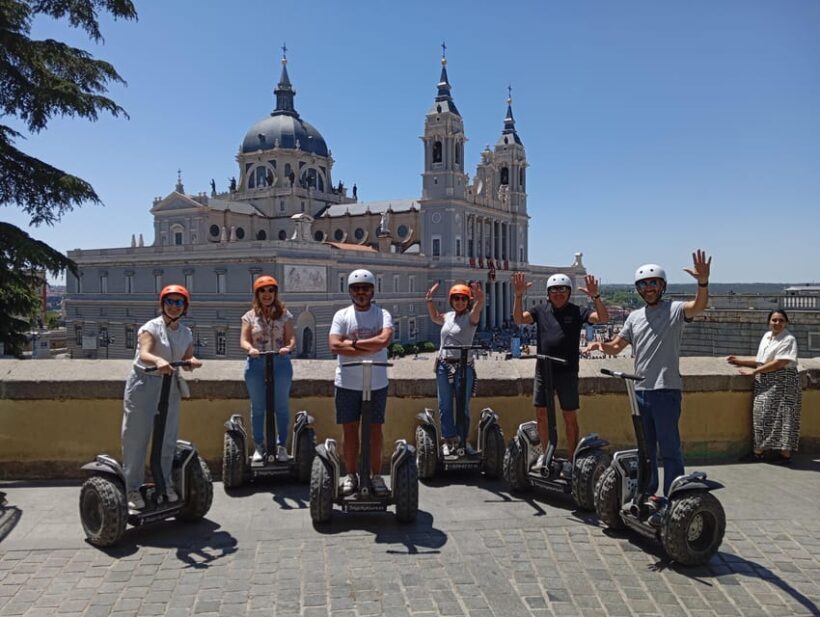 Madrid Private Segway tour. Retiro Park - Centro Historico - Key Points