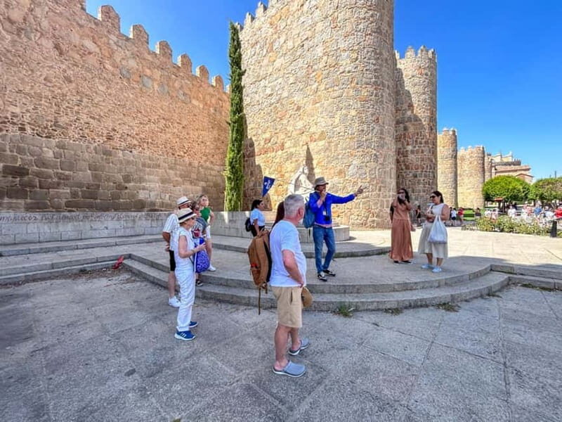 Madrid: Segovia & Ávila Full Day with Alcázar & Wall Tickets - Key Points