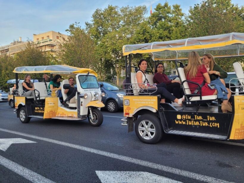Madrid: Traditional Tour wh Private guide in yellow Tuk Tuk - FAQs