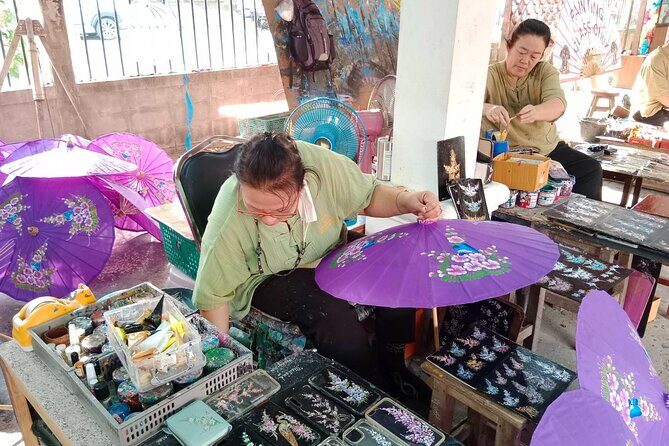 Mae Kampong Village, Hot Springs, Bor Sang Umbrellas Making Tour - Authentic Experiences That Stand Out