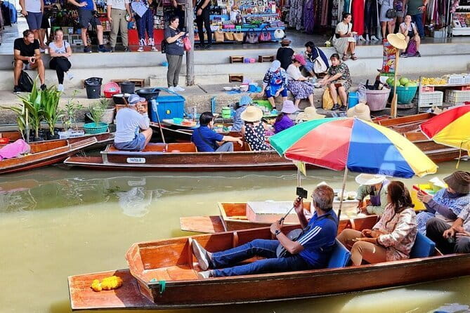 Maeklong Railway and Damnoen Saduak Floating Market Tour - Key Points