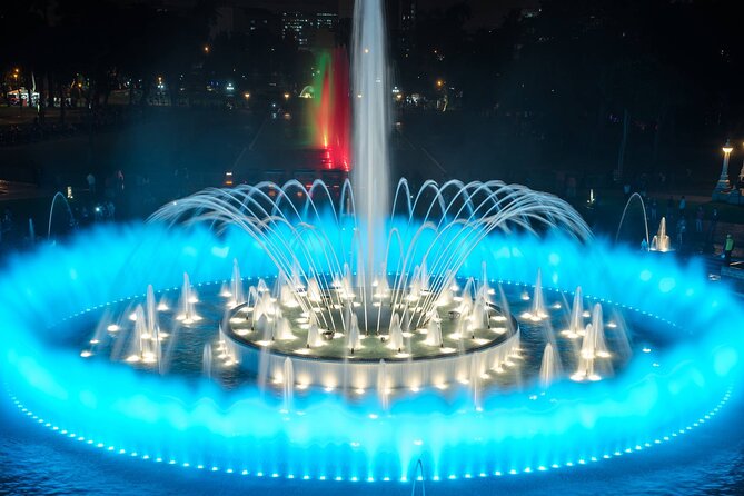 Magic Fountains Park & Bohemian Barranco at Night (Small Group) - Location and Accessibility
