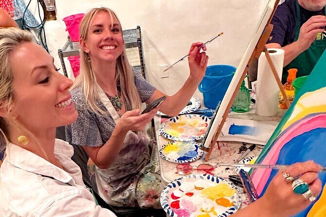 Magic on Canvas Painting Class at Artful Soul Santa Fe - The Who, What, and Why of the Santa Fe Painting Class