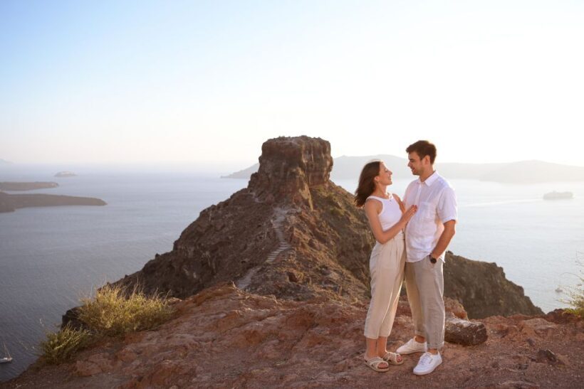 Magical Proposal Photoshoot in Santorini - The Setting and the Experience