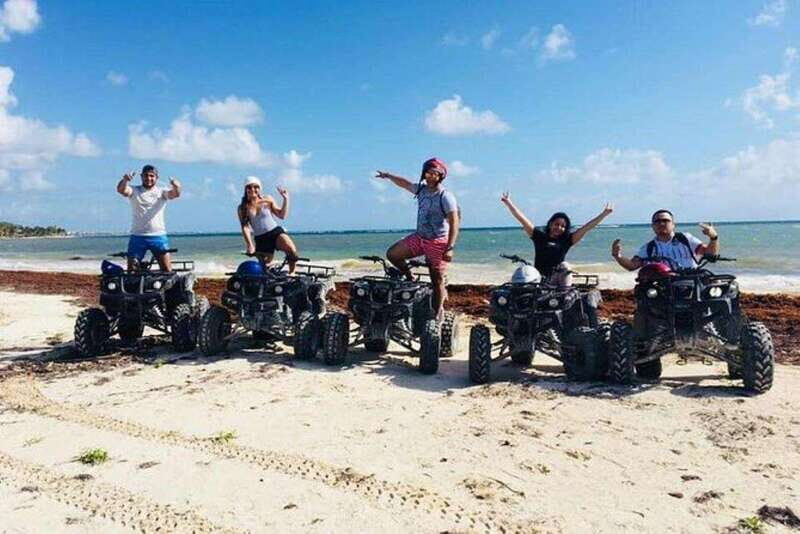 Mahahual: ATV Adventure & Open Bar Beach Day with Lunch - Key Points