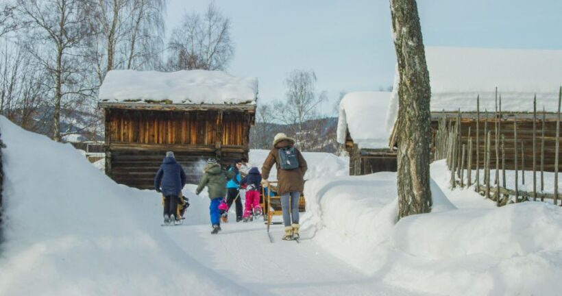 Maihaugen Museum/The Norwegian Olympic Museum, Lillehammer. - The Seasonal Norwegian Postal Museum