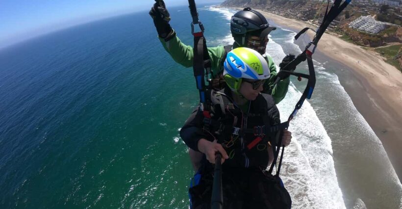 Maitencillo: Two-seater paragliding flight - Key Points