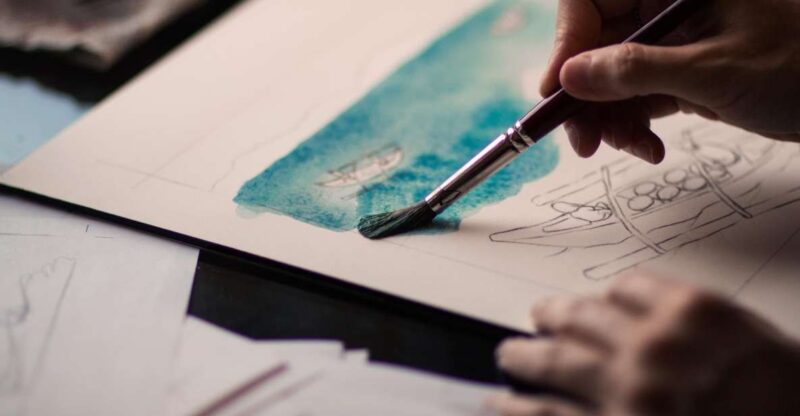 Malaga: Drawing & Painting Lesson Outdoors - Key Points