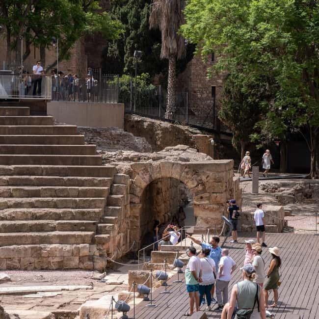 Malaga Walking Tour, Roman Theater and Alcazaba in small group with Tickets - Summary