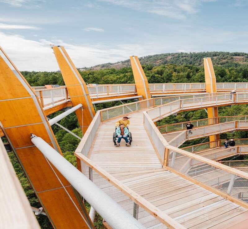 Malahat SkyWalk Ticket - Reaching the Skyward Viewpoint