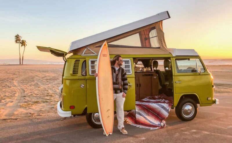 Malibu Beach: Surf Tour in a Vintage VW Van - Malibu Pier and Scenic Viewpoints