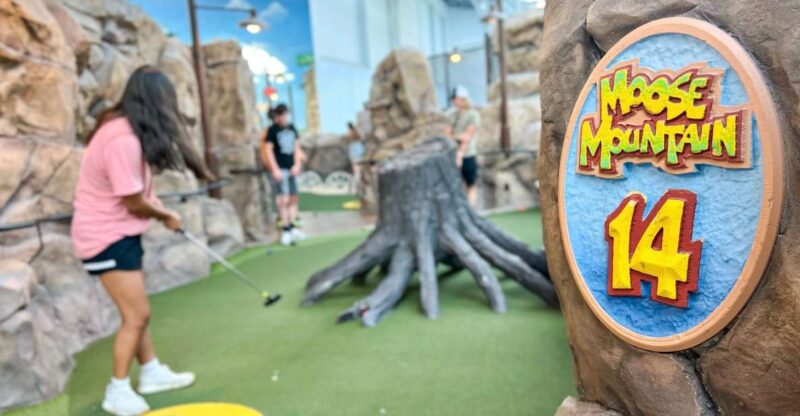 Mall of America: Moose Mountain Adventure Golf Ticket - A Whimsical Journey into the Northwoods