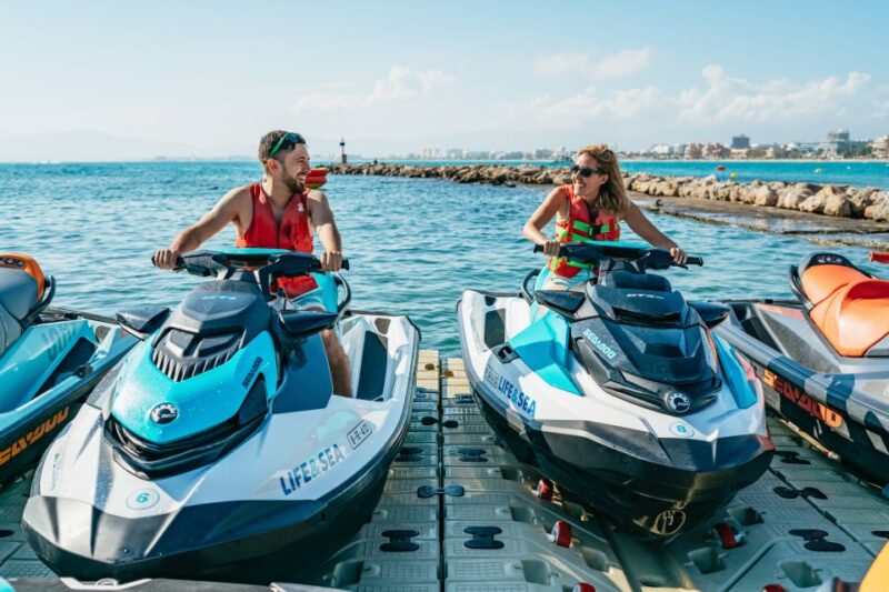 Mallorca: 25-Minute Palma Beach Jet Ski Excursion - Group Size and Language Options