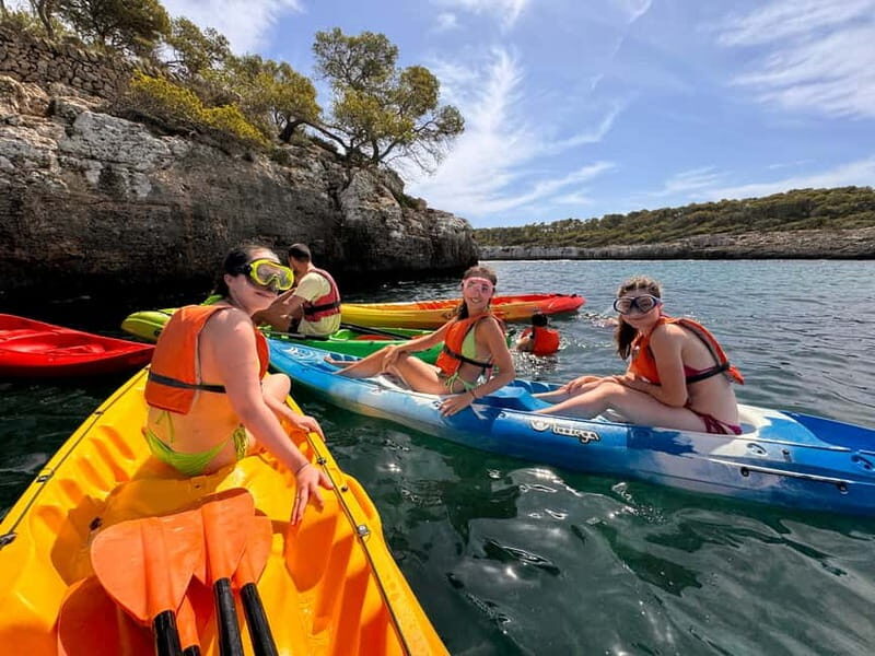 Mallorca: Kayak and Paddle Surf excursion through crystal clear water caves - Key Points