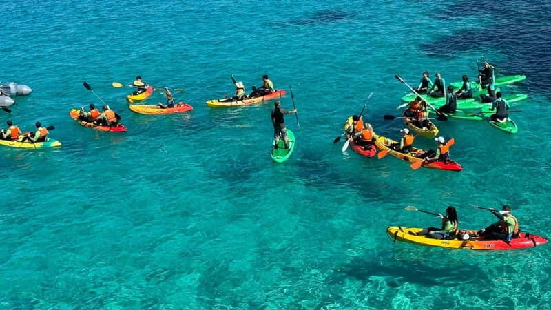 Mallorca Kayak Tour Green Cave with Snorkeling - Key Points