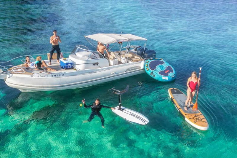 Mallorca: Private Watersports Boat. LUNCH Drinks SUP, Tubing - Practical Details and Considerations