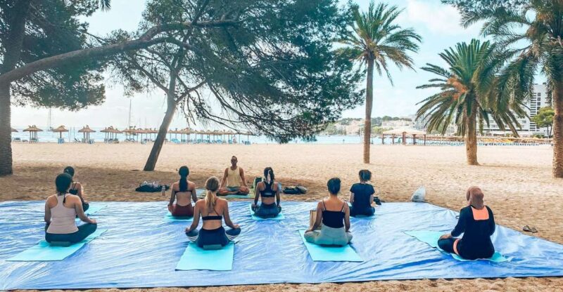 Mallorca: Yoga and Brunch on Palmanova Beach - The Nourishing Brunch