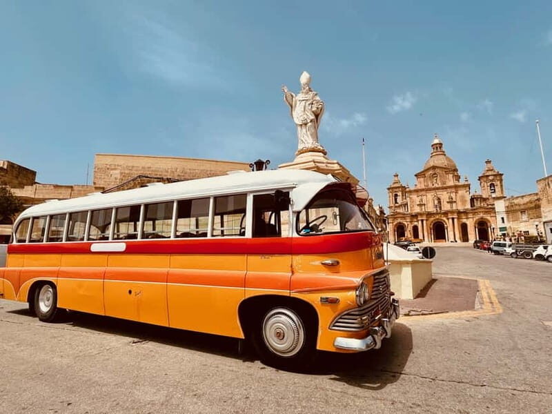 Malta: 5 hr Vintage Bus Tour - Mdina & Blue Grotto inc. food - A Closer Look at the Experience
