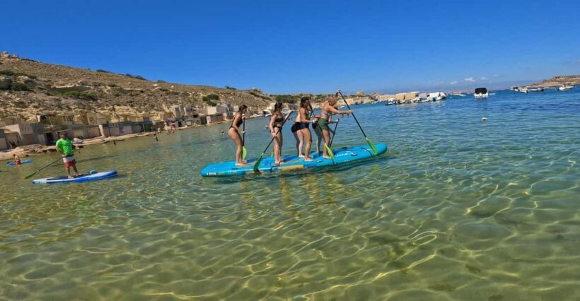 Malta: Guided Giant SUP Tour - What to Expect During the Tour